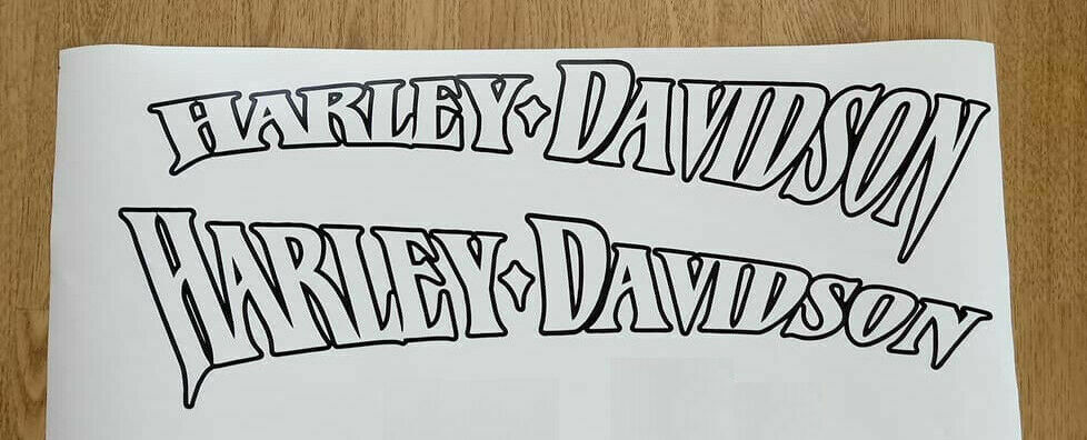 Decals Stickers V-rod VROD Harley Davidson Night rod AIRBOX TANK V rod