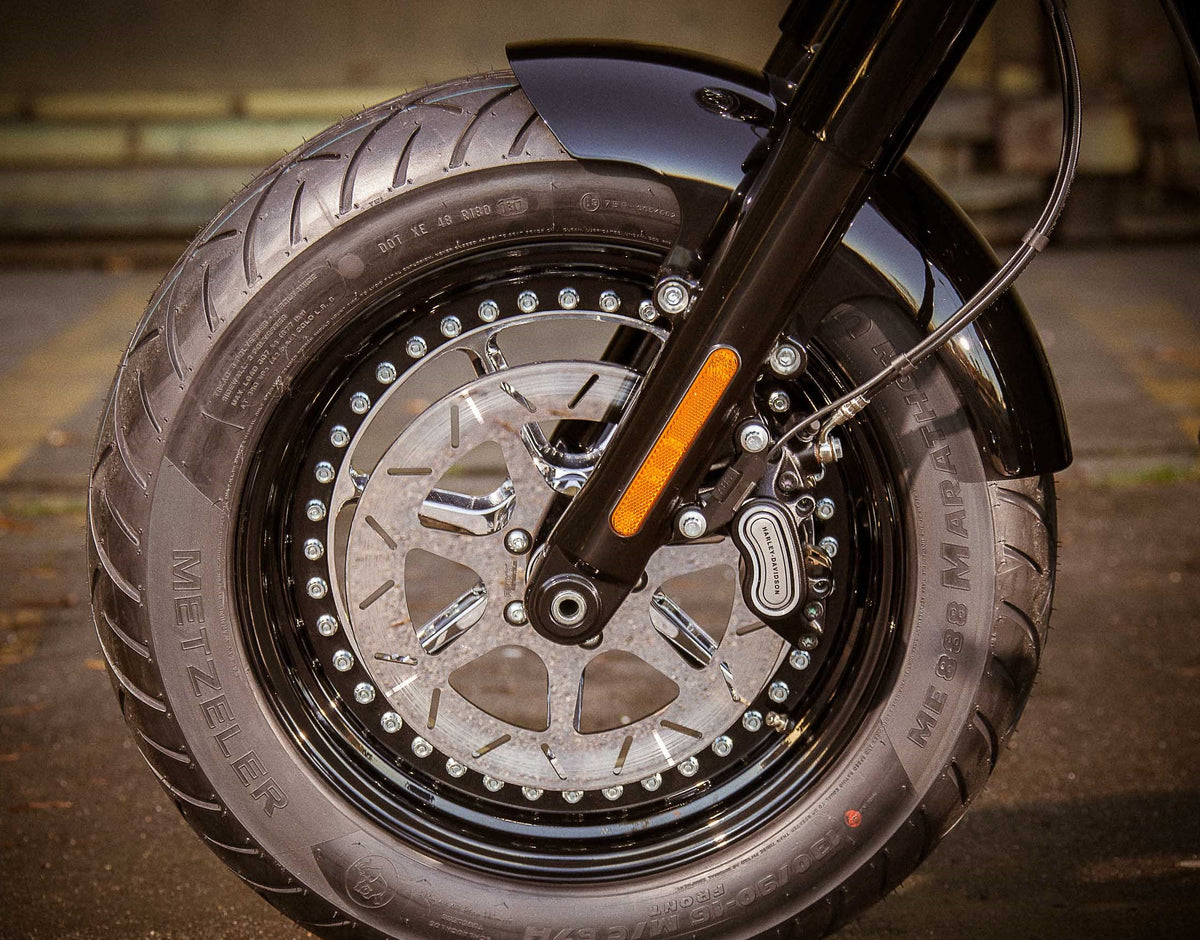 16" SHORT FRONT FENDER FOR 2018+ HARLEY DAVIDSON M8 SOFTAIL SLIM ...